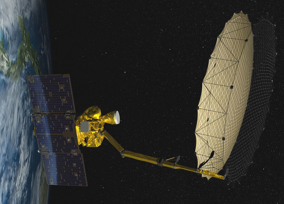 SMAP Deploys Antenna - SpaceRef SMAP Deploys Antenna - SpaceRef